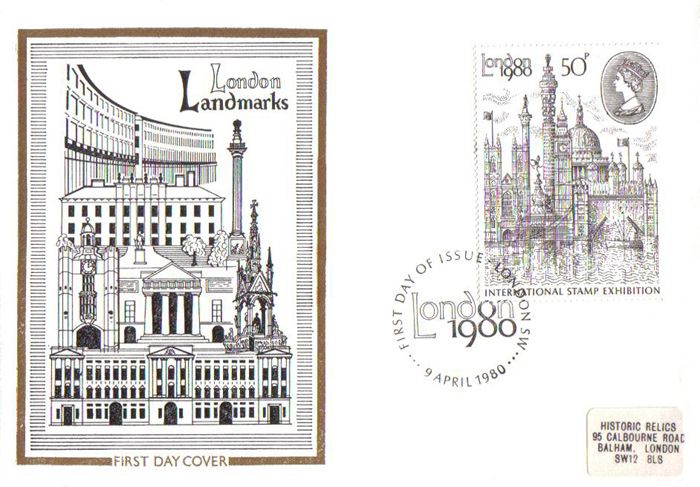 London 1980: 50p Stamp
