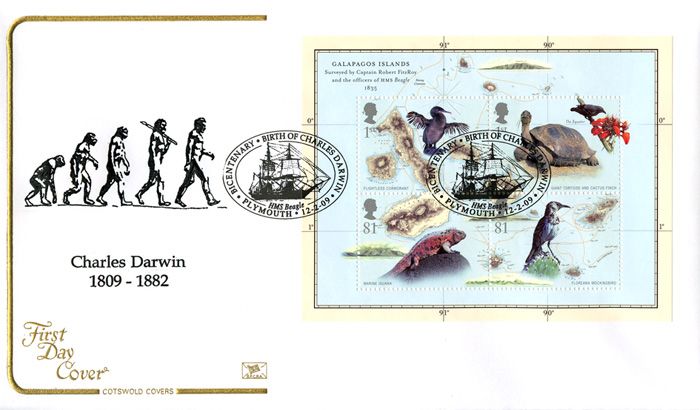 Charles Darwin: Miniature Sheet