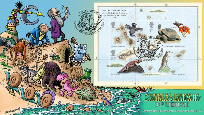 Charles Darwin: Miniature Sheet