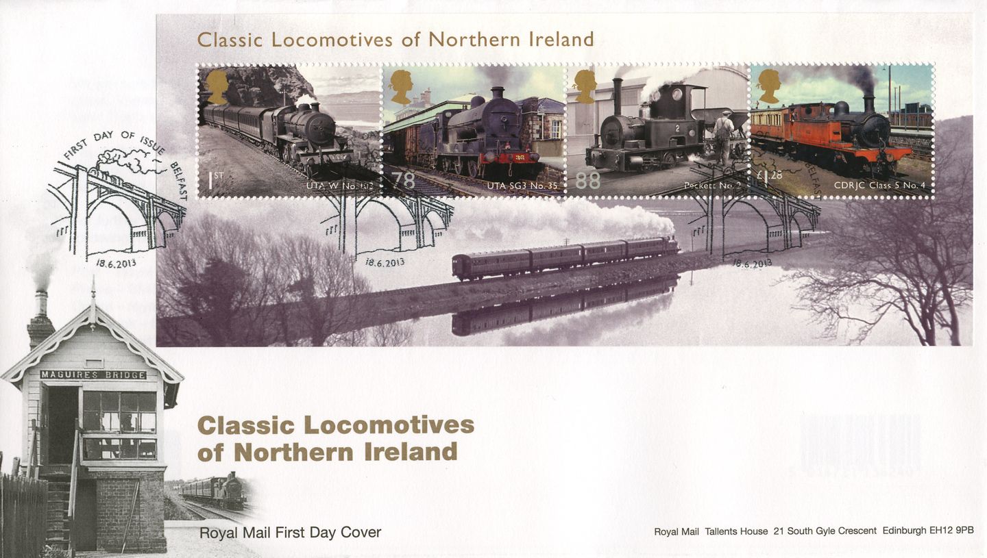 Classic Locomotives: Series No.3: Miniature Sheet