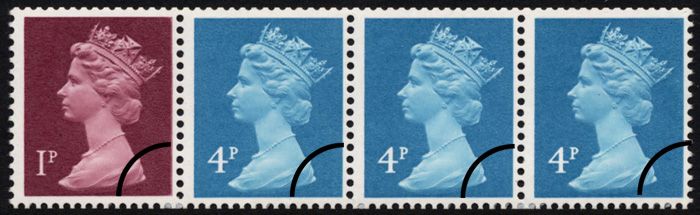 Machins: 13p Readers' Digest Stamp Coil