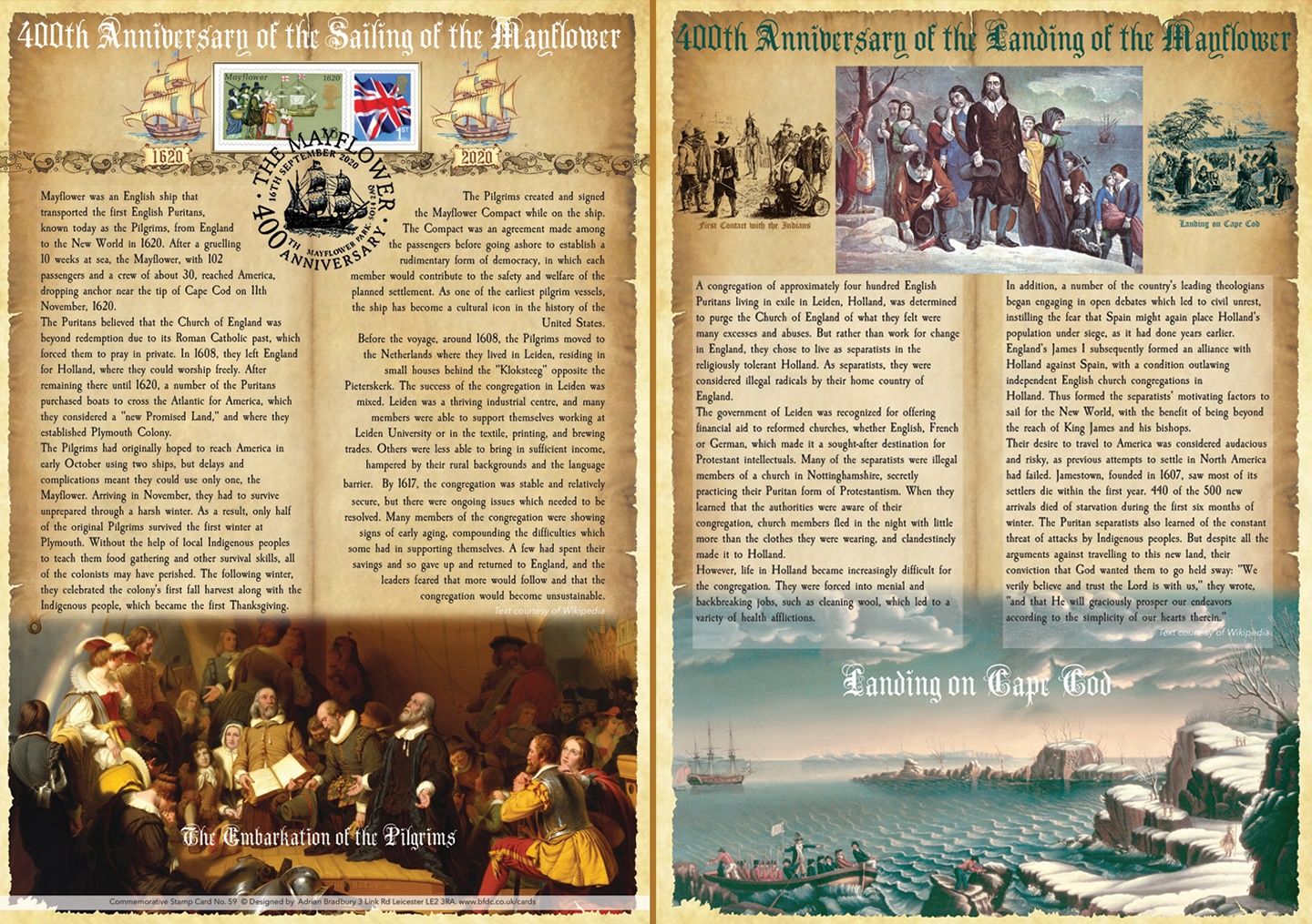 The Mayflower Pilgrim Fathers