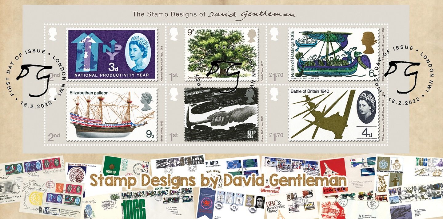 David Gentleman: Miniature Sheet